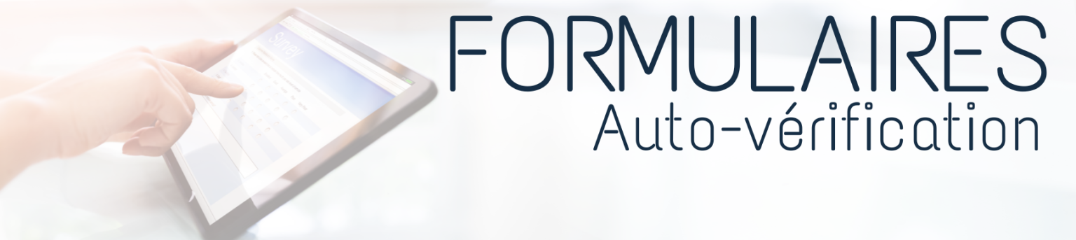 Formulaires d’auto-vérification | MRC de Charlevoix